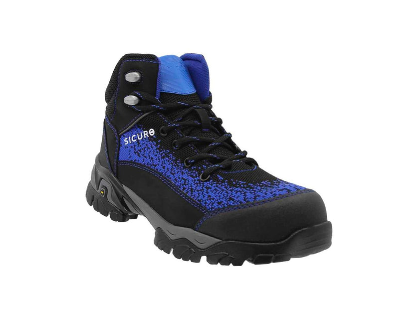 Bota De Seguridad Sicuro Negro Azul Forte SF88 Caballero – Sicuro ...